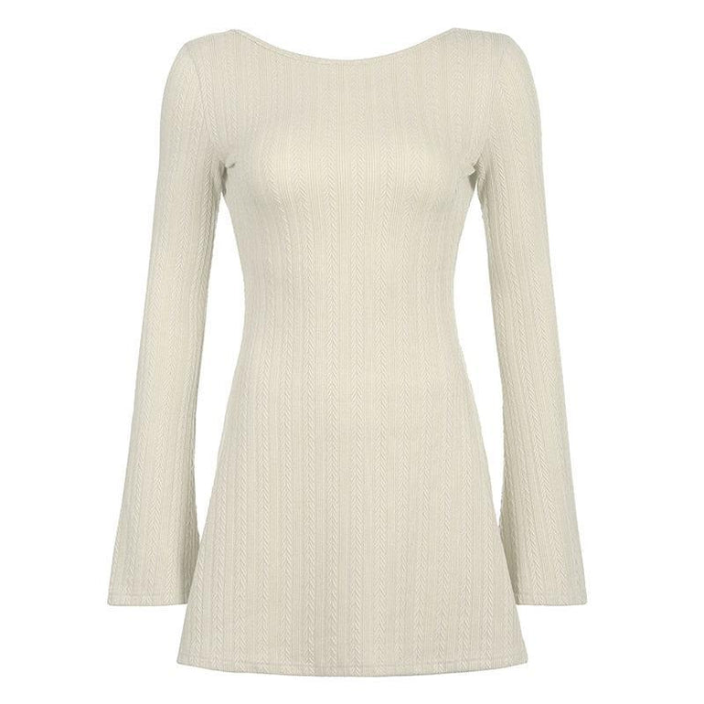 Backless Mini Dress - Litlookz Studio