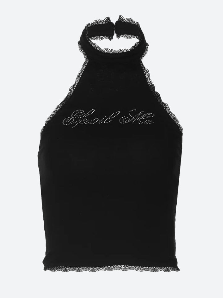 Black Halter Top - Litlookz Studio
