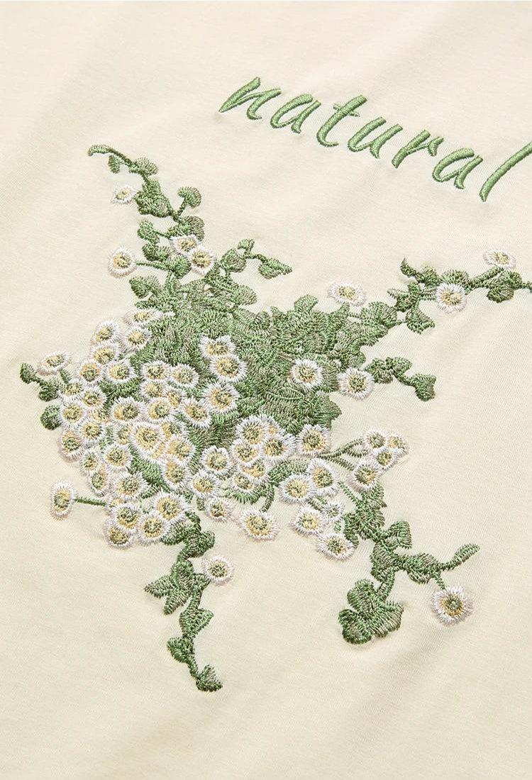 Cottagecore Natural Tee - Litlookz Studio