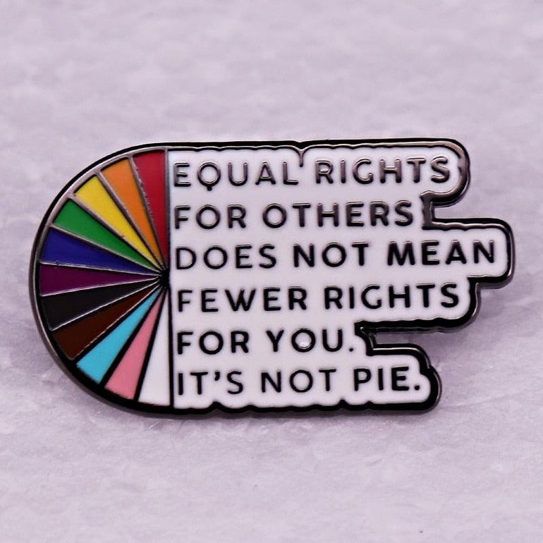 Equal Rights Pins - Litlookz Studio
