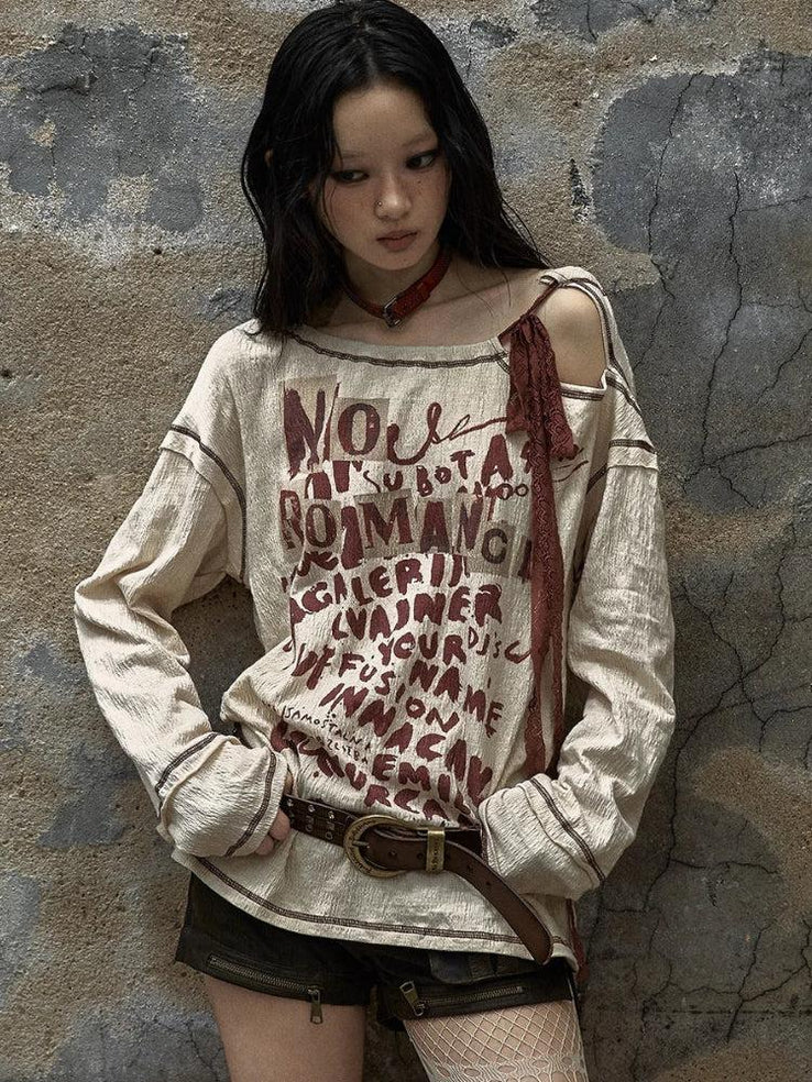 Grunge Cut Out Top - Litlookz Studio