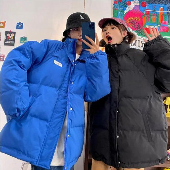 Indie High Neck Puffer Jacket - Litlookz Studio
