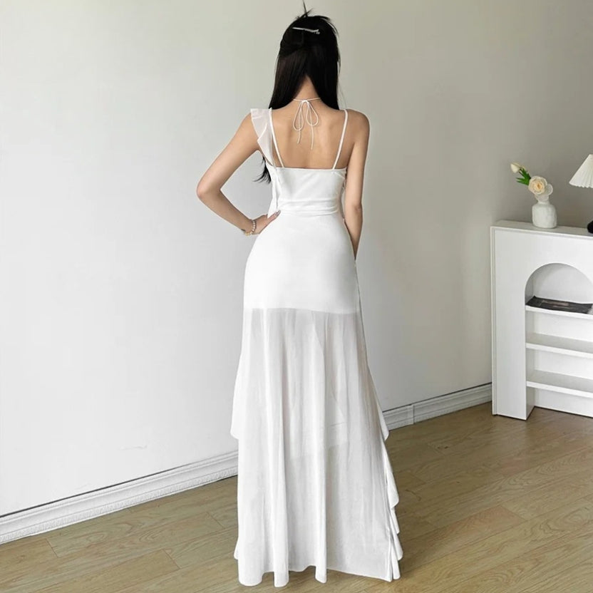 Ruffled Layered Corset Mini Dress - Litlookz Studio