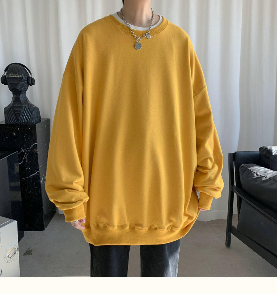 Soft Boy Basic Oversized Sweatshirt - Litlookz Studio