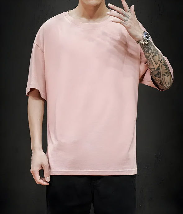 Soft Boy Crew Neck Basic Tee - Litlookz Studio