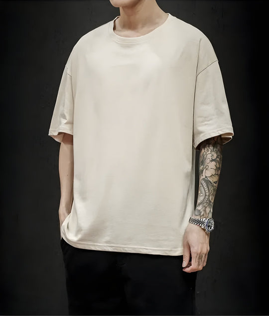 Soft Boy Crew Neck Basic Tee - Litlookz Studio
