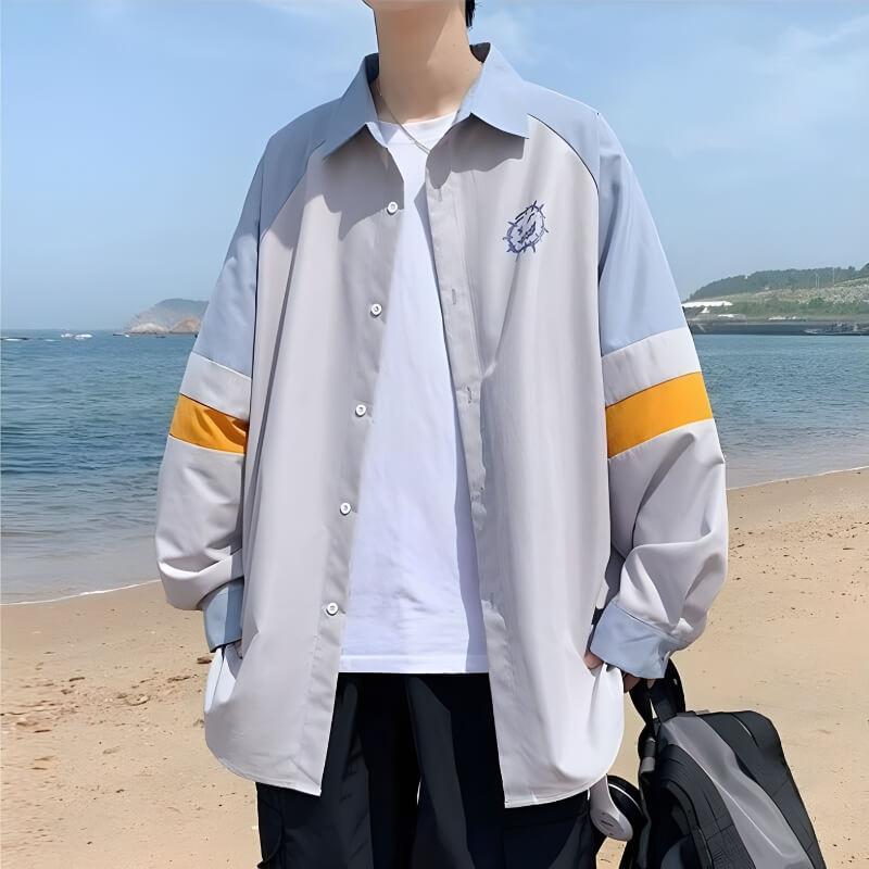 Soft Boy Smiley Pastel Shirt - Litlookz Studio