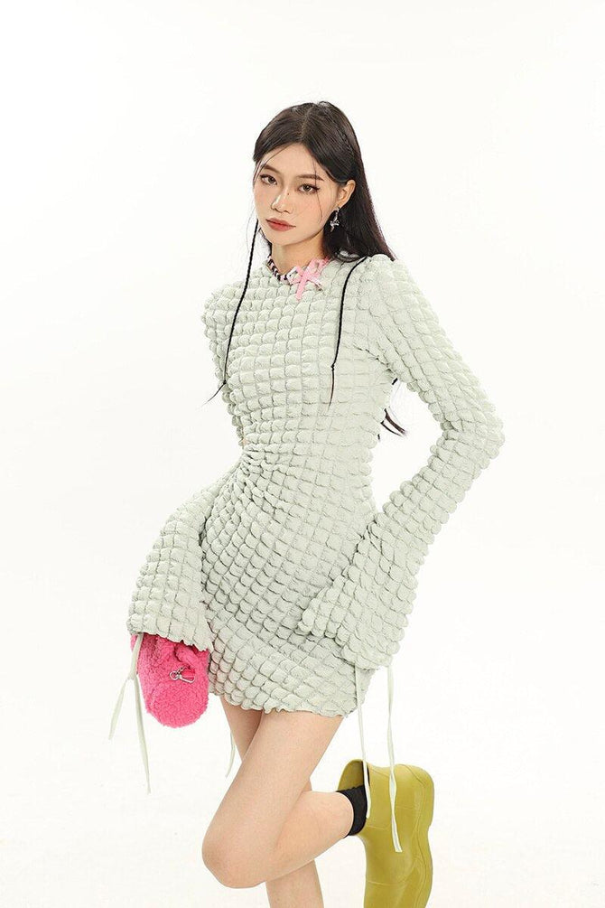 Soft Girl Cut Out Mini Dress - Litlookz Studio