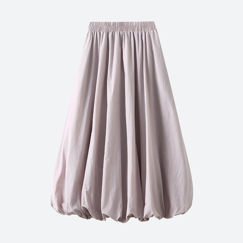 Soft Girl Pastel Bubble Midi Skirt - Litlookz Studio