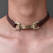 Tag Choker Necklace - Litlookz Studio