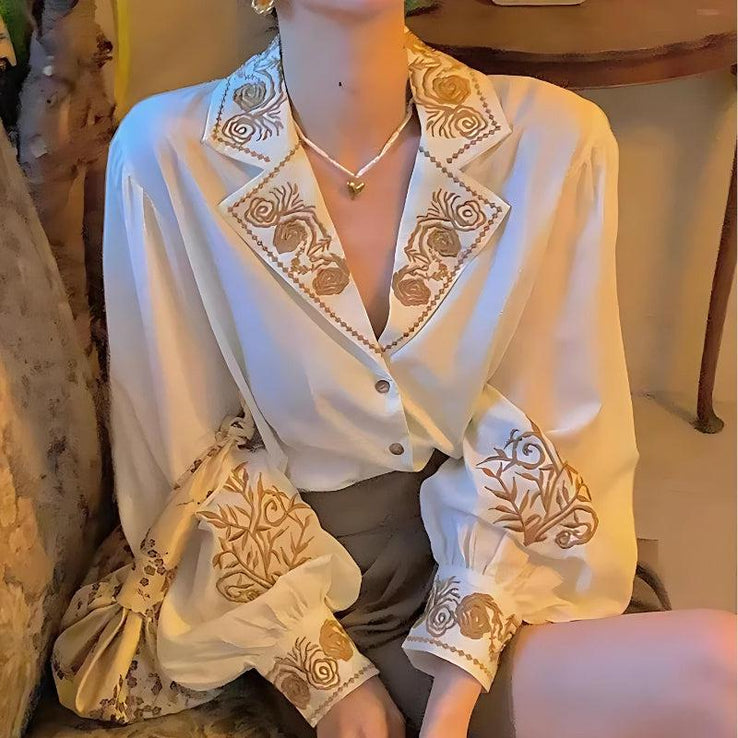 Vintage Collar Shirt - Litlookz Studio