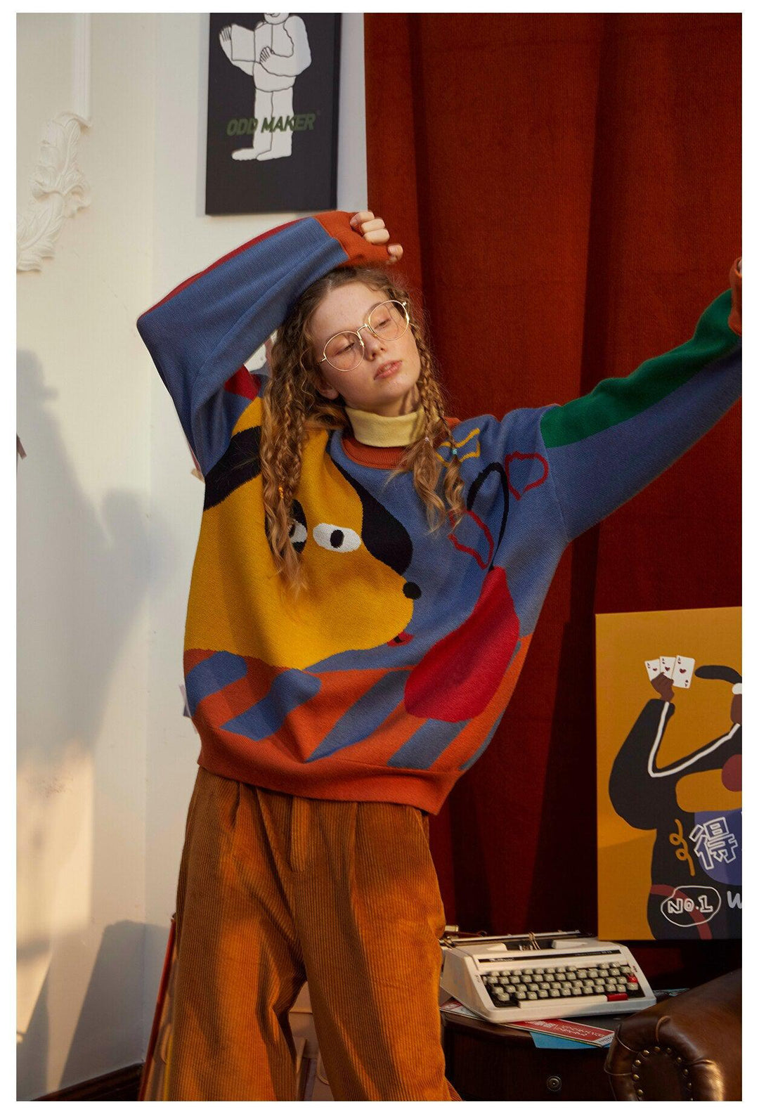 Weirdcore Dog Sweater - Litlookz Studio