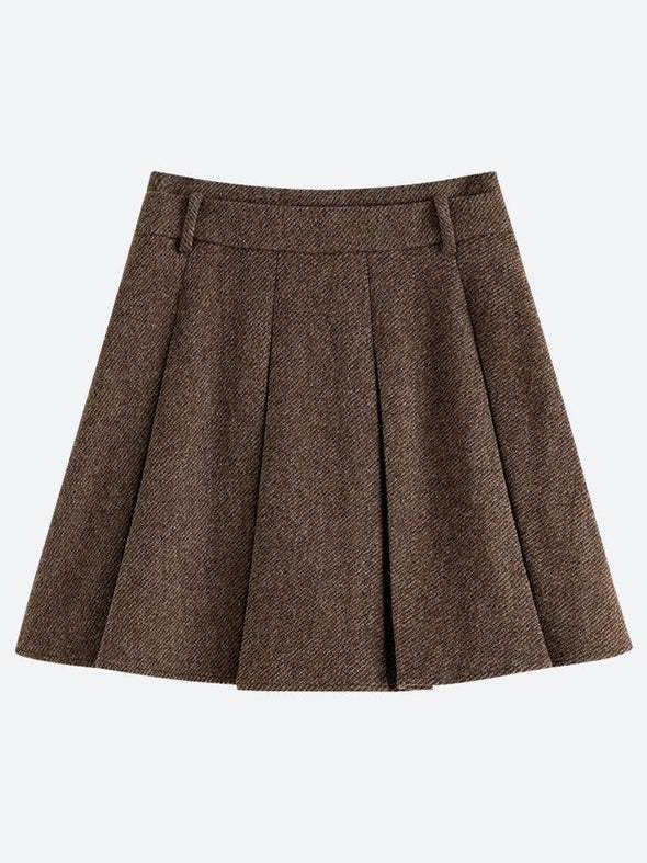 Wool Blazer Jacket & Mini Skirt Two Piece Set – Litlookz Studio