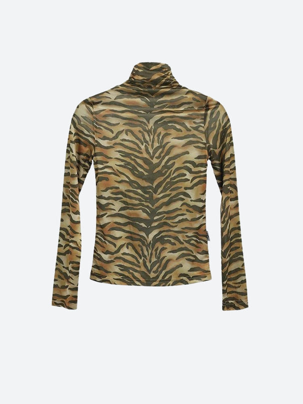 Y2K Tiger Mesh Top - Litlookz Studio