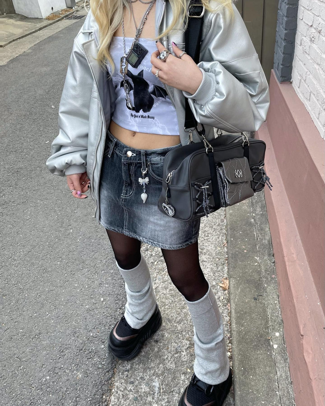 Y2K Bat Rabbit Tube Top – Litlookz Studio