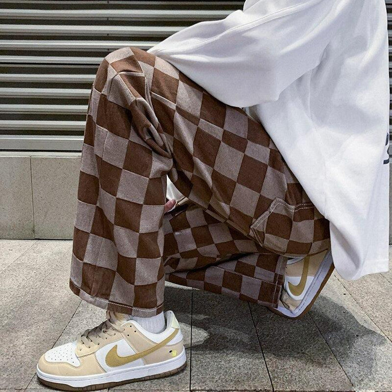 Y2K Checkered Pants - Litlookz Studio