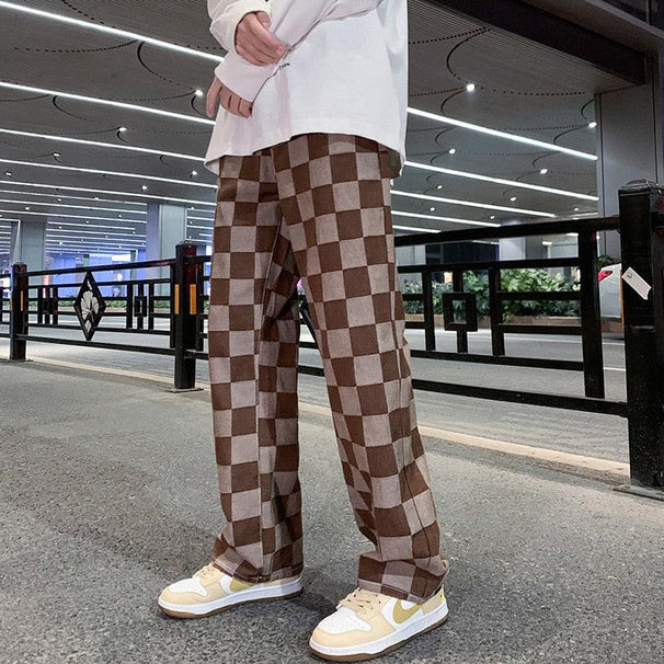 Y2K Checkered Pants - Litlookz Studio